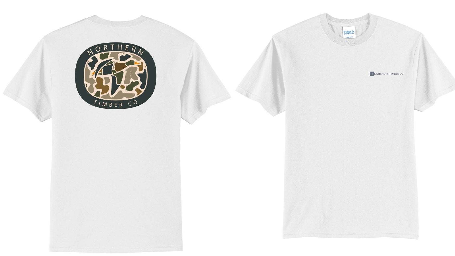 CAMO DUCK TEE – NORTHERN TIMBER CO